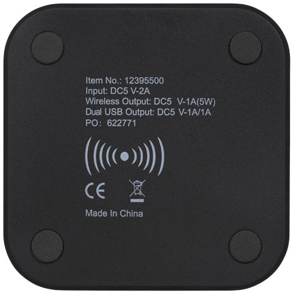 Ozone wireless charging pad with dual outputs
