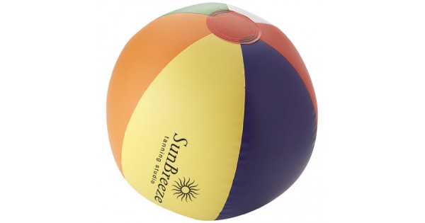 Rainbow solid beach ball