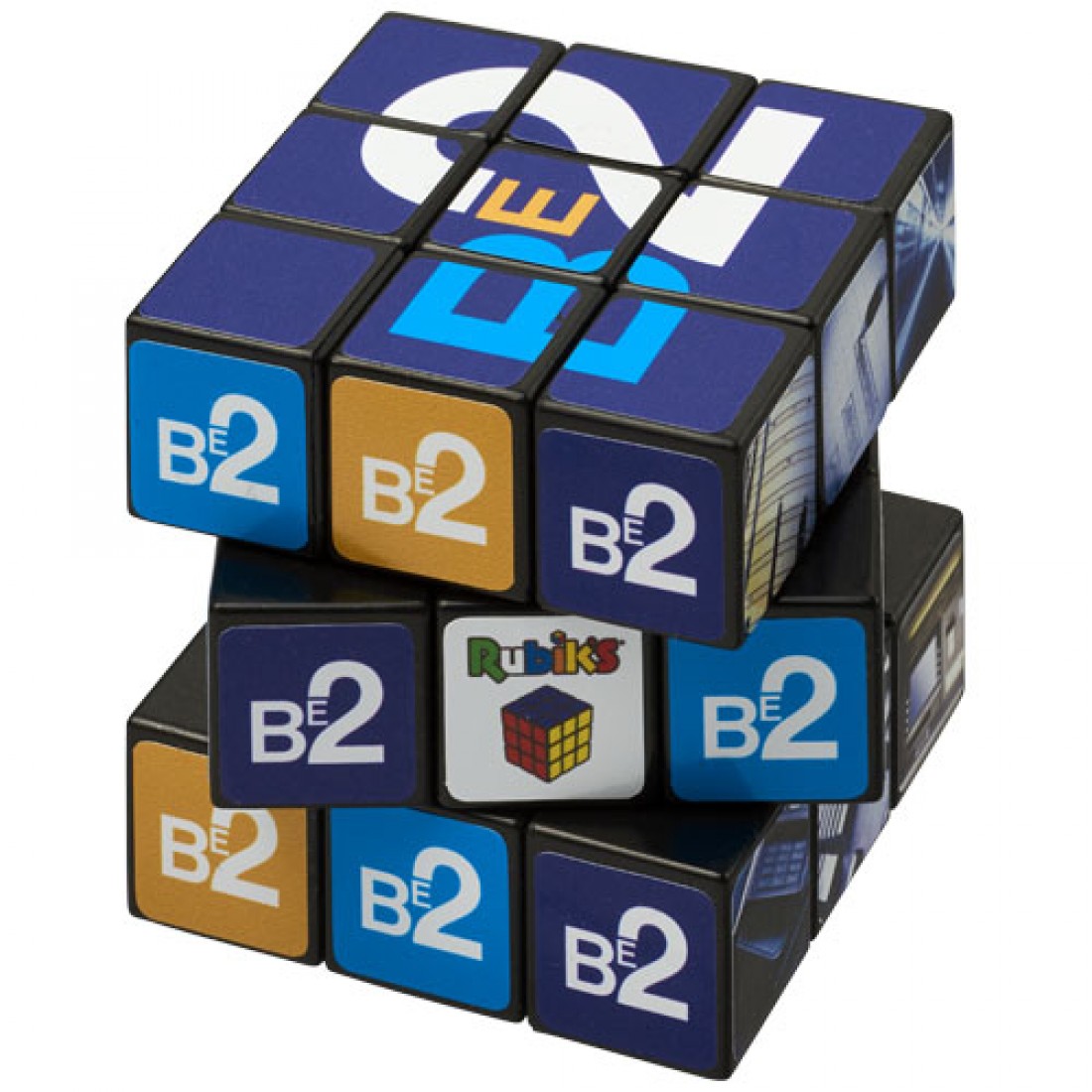 Rubik's Cube® with branding on all sides