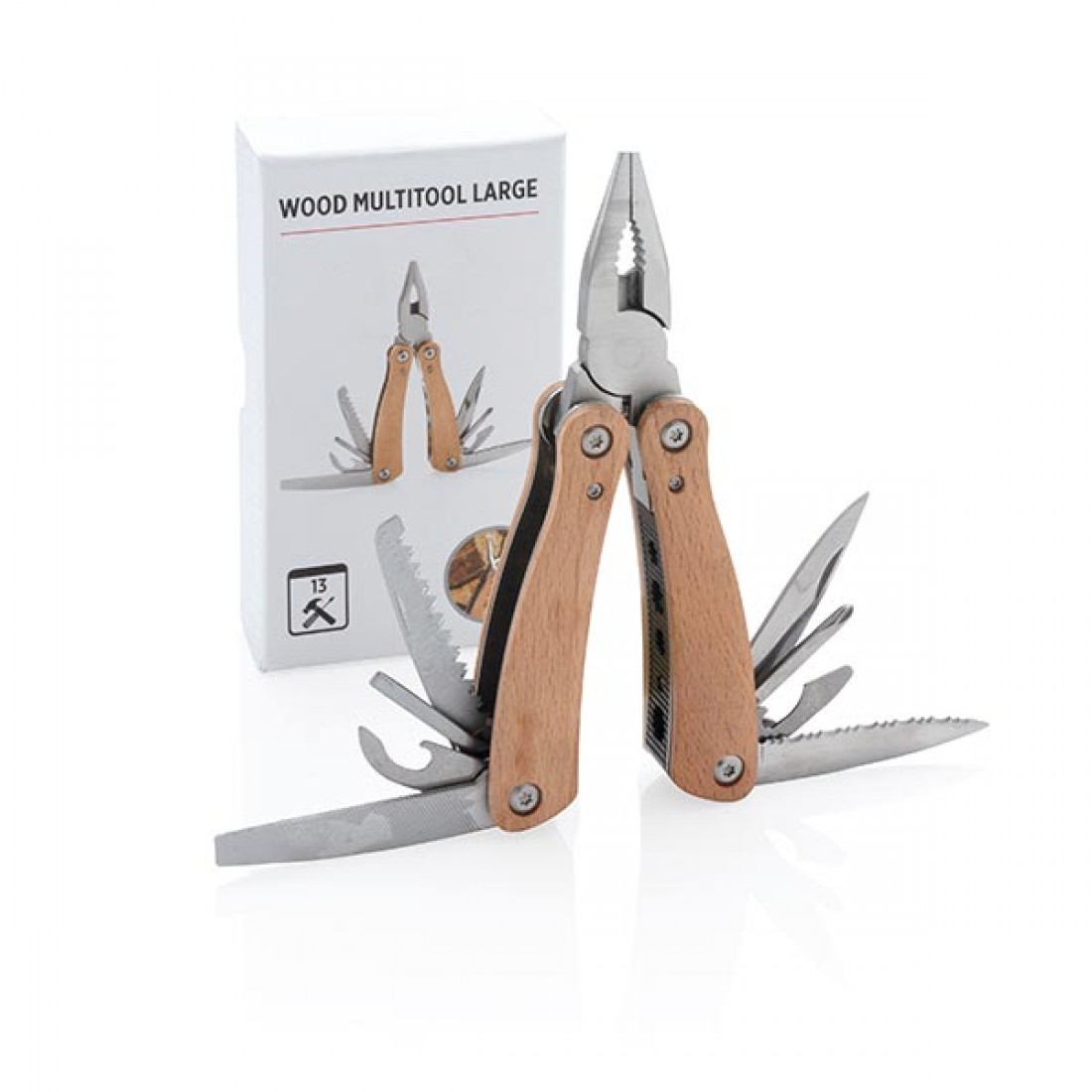 Wood multitool, brown